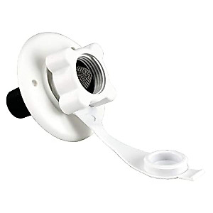 THETFORD 94216 City Water Flange Fill, Polar White