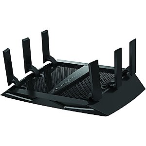 NETGEAR Nighthawk X6 Smart WiFi Router R7900 AC3000 Tri-Band Up to 3000Mbps wireless speed Up to 3,500 sq. ft of coverage Compatible with Amazon Echo/Alexa (Renewed)