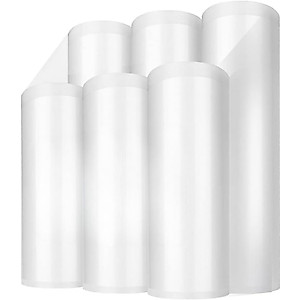 Generic Vacuum Sealer Bags Food Vac Bags for Storage 11""x20'(3rolls) 8""x20'(3roll s), Transparent