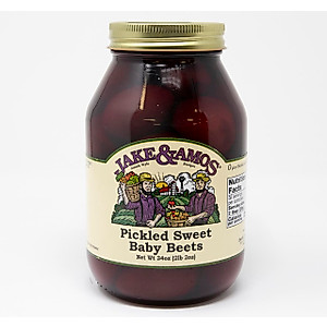Jake & Amos Pickled Sweet Baby Beets 34 Oz. (2 Jars)