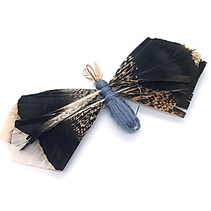 KatFly Cat Toy Teaser Wand - Feather Butterfly Teaser and Wand