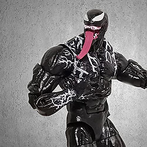 EROCK Venom Legends Series - Venom Action Figure, Venom Toys, Venom Figure, Venom Carnage Action Figure Toy, 7-inches PVC Anime Figure Movable Model Toys Gift for Chritsmas Newyear Birthday (Venom B)