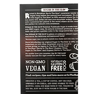 Sugar In The Raw, Packets, 100 ct (Pack of 2)