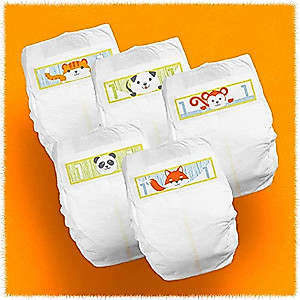 Cuties | Skin Smart, Absorbent & Hypoallergenic Diapers with Flexible & Secure Tabs | Bulk Case | Size 1 | 200 Count