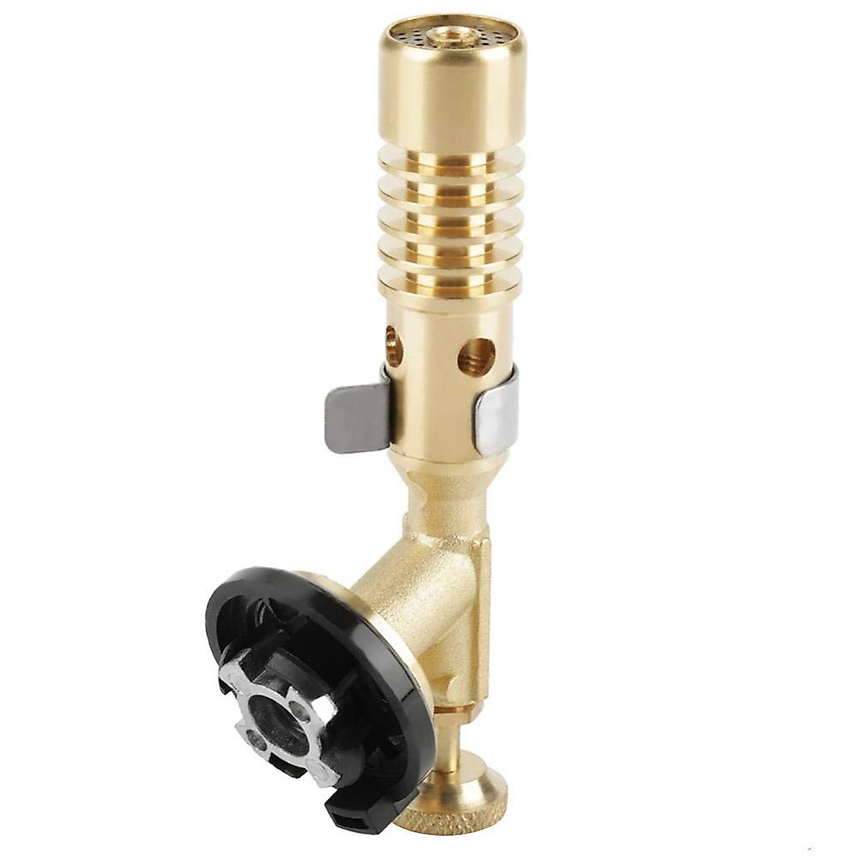 Flame Gun 1300°C Professional Kitchen Cooking Torch Manual Ignition with Adjustable Flame for Crafts Cooking BBQ Baking for Camping/Home Culinary School/BBQ