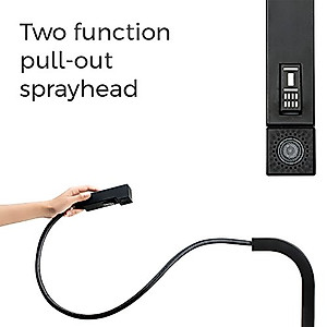 Pfister Arkitek Kitchen Faucet with Pull Out Sprayer, Single Handle, High Arc, Stainless Steel Finish, LG534LPMS