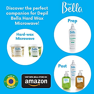 Depil Bella Microwave Creamy Hard Wax Green Fruits wax 200 grs