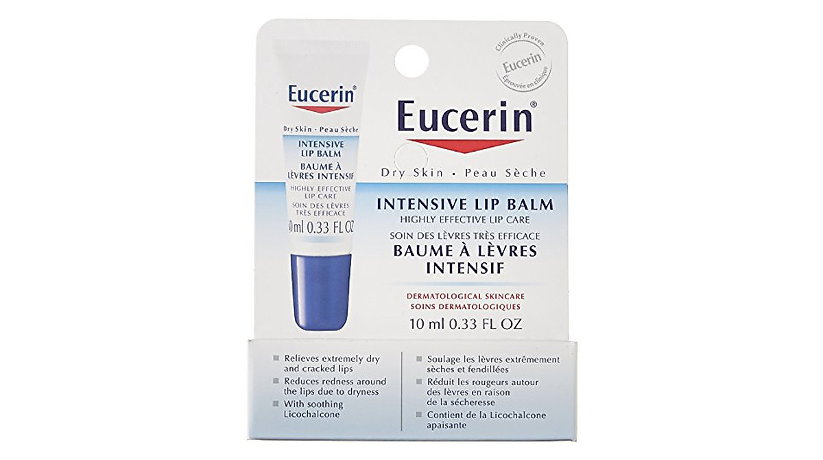Eucerin Intensive Lip Balm 10ml for Dry, Chapped Lips