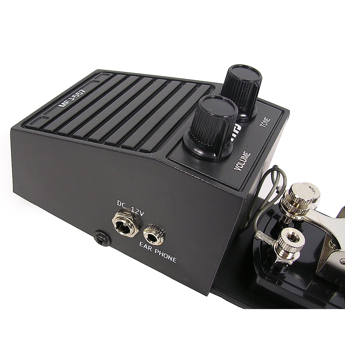 MFJ Enterprises Original MFJ-557 Deluxe Morse Code Practice Oscillator Straight Key w/Volume Control