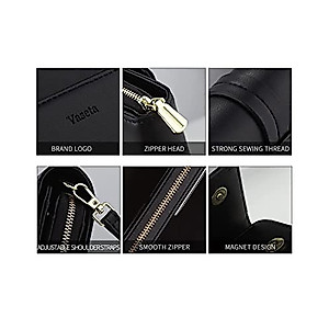 VASETA Wallet Purse for Women, Small Wallet Crossbody,PU Leather Clutch Purse,Credit Card Holder/Cash/Card Organizer Wallet