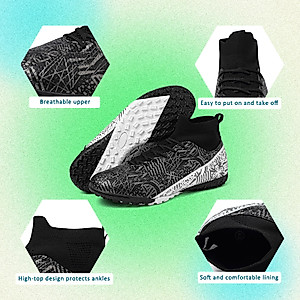 Soccer Cleats Mens Women Football Cleats for Big Boy Indoor Soccer Shoes Tacos de Futbol para Hombre Zapatos de Futbol para Hombre High Top Football Shoes Youth Futsal Shoes Football Boots TF