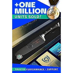 Dalstrong Ultimate Utility & Sandwich Knife - 6" - Gladiator Series Elite - Spreader - Forged German High-Carbon Steel - Sheath Included - NSF Certified