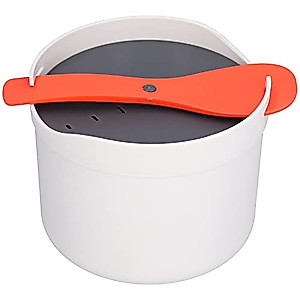 Microwave Rice Cooker Set, 2L Large Capacity Microwave Rice Cooker Steamer, Multifunctional Microwave Cookware, Microwave Rice Maker for Home Kitchen Cooking