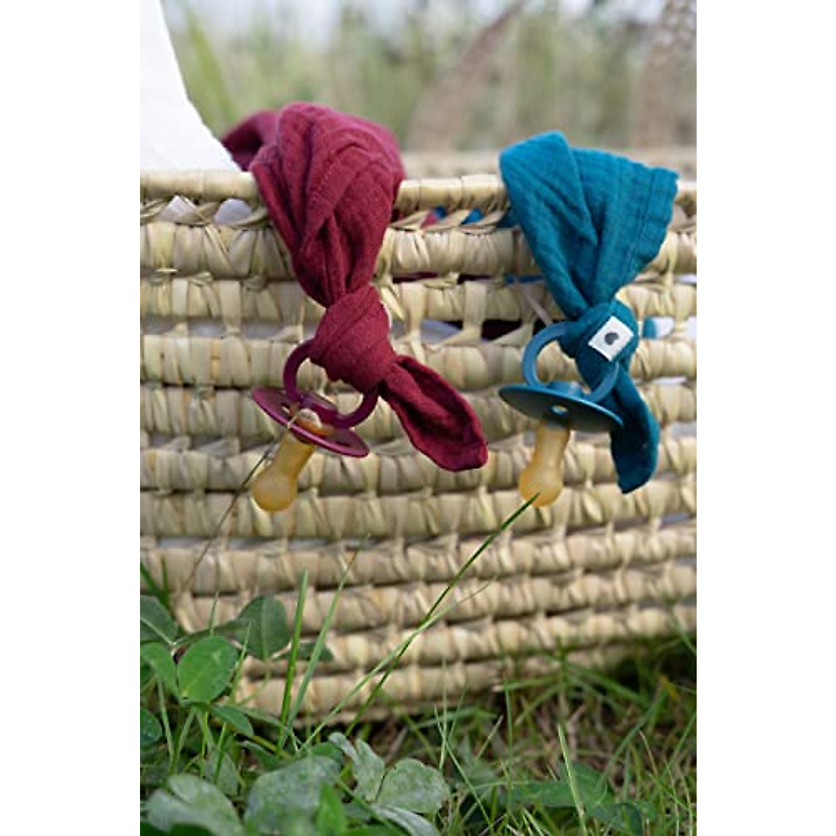 Bibs Cuddle Baby Swaddle | 100% Organic Muslin Fabric | Soft, Breathable & Absorbent | Made in Denmark | Measures 47" x 47" (Ivory)