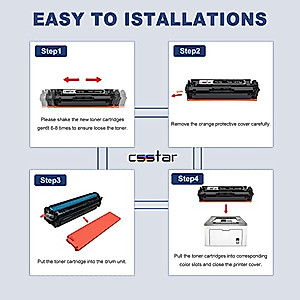 CSSTAR Compatible Toner Cartridge Replacement for Brother TN760 Brother TN730 Toner Compatible with HL-L2370DW, DCP-L2550DW, HL-L2350DW, HL-L2370DWXL, MFC-L2730DW, MFC-L2750DWXL Printer(2 Black)