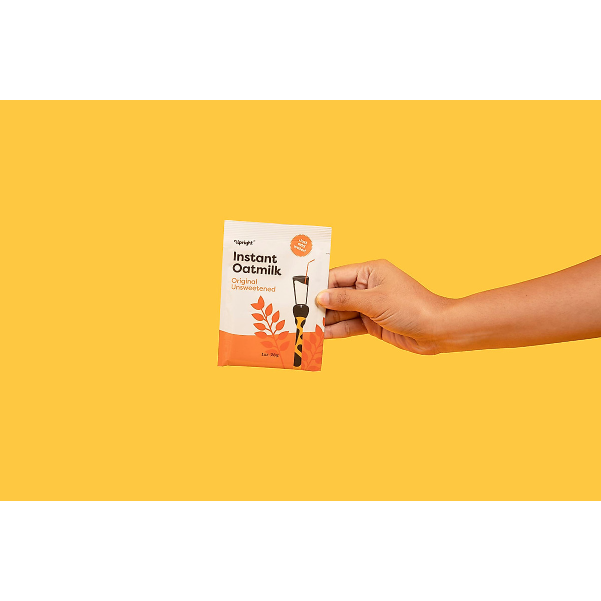 Upright High-Protein Instant Oatmilk (Original Unsweetened) (Single Serving - 12 Packets)