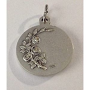 SAINT ANTHONY OF PADUA WITH JESUS CHILD OVAL SHAPE MEDAL - 100% MADE IN ITALY - THE PATRON SAINTS MEDALS (St.Anthony Round Shape)