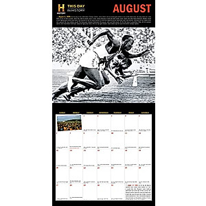 2023 History Channel This Day in History Wall Calendar: 365 Remarkable People, Extraordinary Events and Fascinating Facts (Hanging Monthly Photography Calendar & Gift)