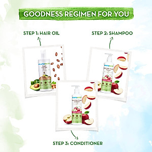 MAMAEARTH Apple Cider Vinegar Conditioner with Organic Apple Cider Vinegar & Biotin for Long & Shiny Hair – 250ml