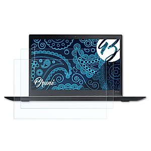 Bruni Screen Protector compatible with Lenovo ThinkPad X1 Yoga 2nd Gen. 2017 Protector Film, crystal clear Protective Film (2X)