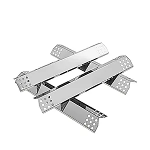 SafBbcue stainless Steel Heat Plate Replacement Part for Kitchen Aid 720-0745B, Nexgrill 720-0733, Jenn-Air 720-0709, 720-0336B, 720-0336C