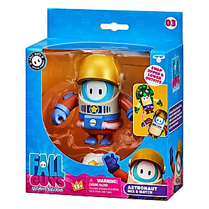 FALL GUYS Ultimate Knockout 4" Mix & Match Action Figure with Accessory - Astronaut