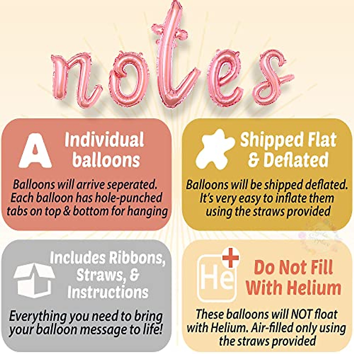 Bride To Be Letter Balloons - Big Rose Gold Bride To Be Banner In Cursive / Script Letters | Great For Bachelorette Party Decorations / Bridal Shower Decor | Bride To Be Foil Mylar Balloon