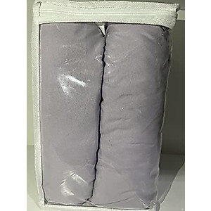 Dorm Bed 4-Pack Fitted Sheets (Grey)