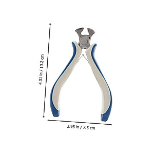 SEWACC Zipper Pliers for Install Tail Gear Slotted Pliers for Outdoor Tents Clothing Bags Sturdy Tool Random Color