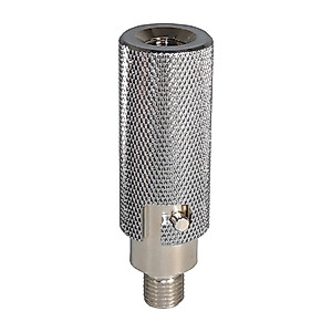 Tram® 217 CB Antenna Quick Disconnect, 3/8 in. x 24 Thread Mounting, Chrome Plated Brass, Silver