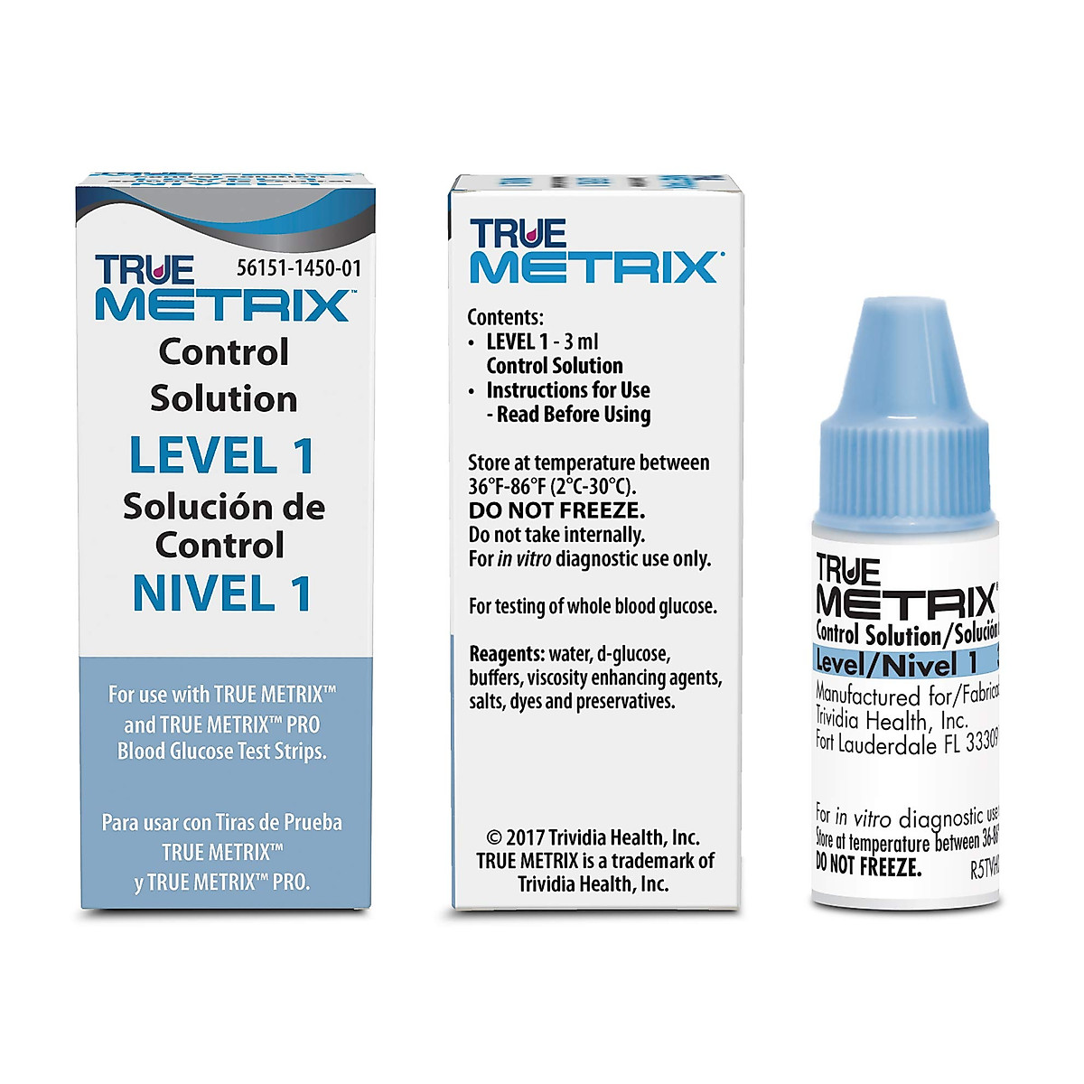 TRUE METRIX® Control Solution Bundle Level 1, Level 2 and Level 3 Solutions + TRUEplus® Log Book