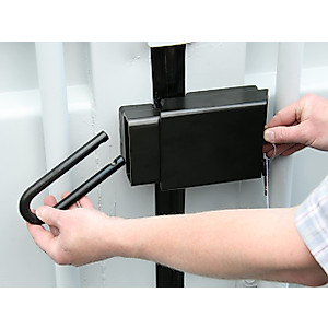 ABUS ConHasp Granite 215/100 + 37 / 55HB100, 45707, Black