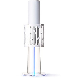 LightAir IonFlow Evolution Air Purifier in White, Quiet Air Purifiers for Large Room, Bedroom, Home and Office up to 540 Sq.Ft. with Washable & Reusable Particle Collector, Destroys 97% of Viruses