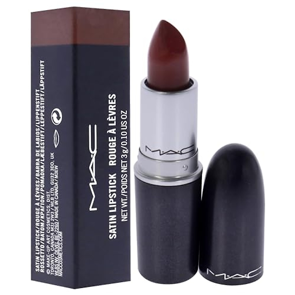 MAC Satin Lipstick - Photo Women 0.1 oz