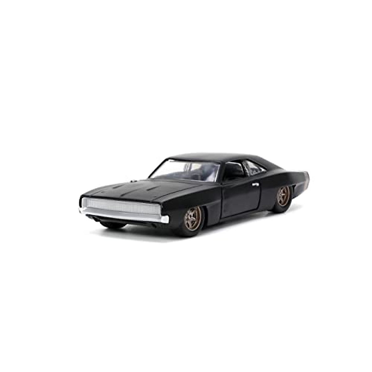 Fast & Furious 1:32 Dom's Dodge Charger & 1968 Dodge Charger Widebody Die-cast Car Twin Pack, Toys for Kids and Adults