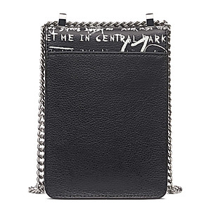 DKNY Women's Multipurpose Fashion Backpack, Black Iconic Graffiti Tilly, One Size