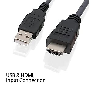IOGEAR KVM 2-Port USB HDMI Cable KVM with Remote – 4096x2160 60Hz – Plug-n-Play - USB Hub and USB Peripheral Sharing - Attached HDMI and USB KVM Cables - Windows, Mac, and Linux - GCS92HU