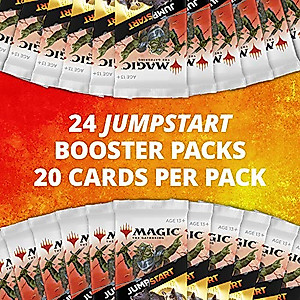 Jumpstart 2020 Booster Box | Magic: The Gathering | 24 Booster Packs | 20 Cards Per Pack Including Basic Land Cards