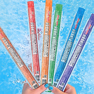 Otter Pops, Giant Original 5.5oz, 27 Ice Pops, Six Zippy Flavors
