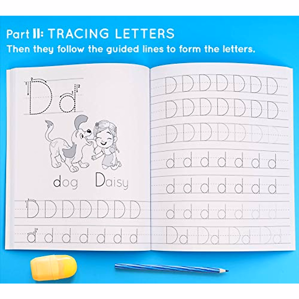 ABC Letter Tracing for Preschoolers: A Fun Book to Practice Writing for Kids Ages 3-5
