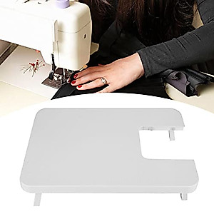 Sewing Machine Extension Board,brother sewing machine extension table ABS Plastic Mini Desktop Sewing Machine With Extension Table Extension Board , for Double Thread, Night Light, Foot Pedal