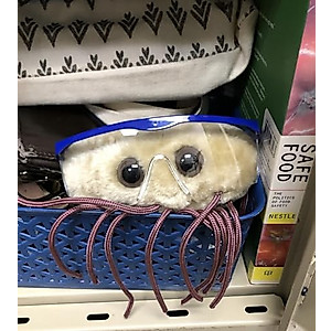 GIANTmicrobes E. Coli Plush – Learn About The Importance of Gut Health and Food Safety with This Unique Fun Gift for Families, Teachers, Chefs, Doctors, Gastroenterologists, Students and Scientists