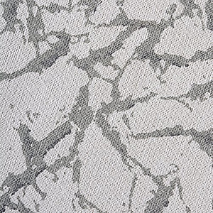 DII Polyester Storage Bin, Marble, White, Medium