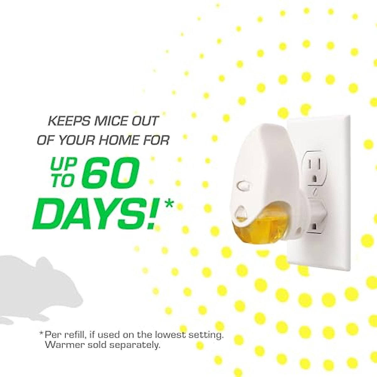 Tomcat Rodent Repeller Essential Oil Refill Pack Plug-In with Lemongrass, Cinnamon, and Peppermint Oil, 2 Refill Bottles