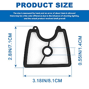 2PC 545112101 Air Filter Part for Husqvarna 125B 125BX 125BVX Leaf Blower Jonsered B2126 BV2126 Blower Craftsman 358794810 358794811 Blower RED MAX HB280 HB281 Blower