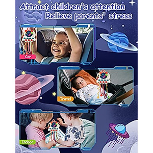 Montessori Toys for 1 Year Old, Baby Sensory Toys 6-12-18 Months, Octopus Silicone Pull String Learning Toys, Bath Travel Teething Toys for Toddlers 1-3, Christmas Birthday Gifts for Boys and Girls