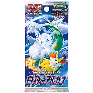 (1Pack) Pokemon Card Game Japanese Incandescent Arcana S11a Booster Pack (6 Cards Per Pack)