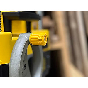 ToolCurve Stubby Knob Compatible with Dewalt DW735 Planer & DW735X, Color (Yellow)