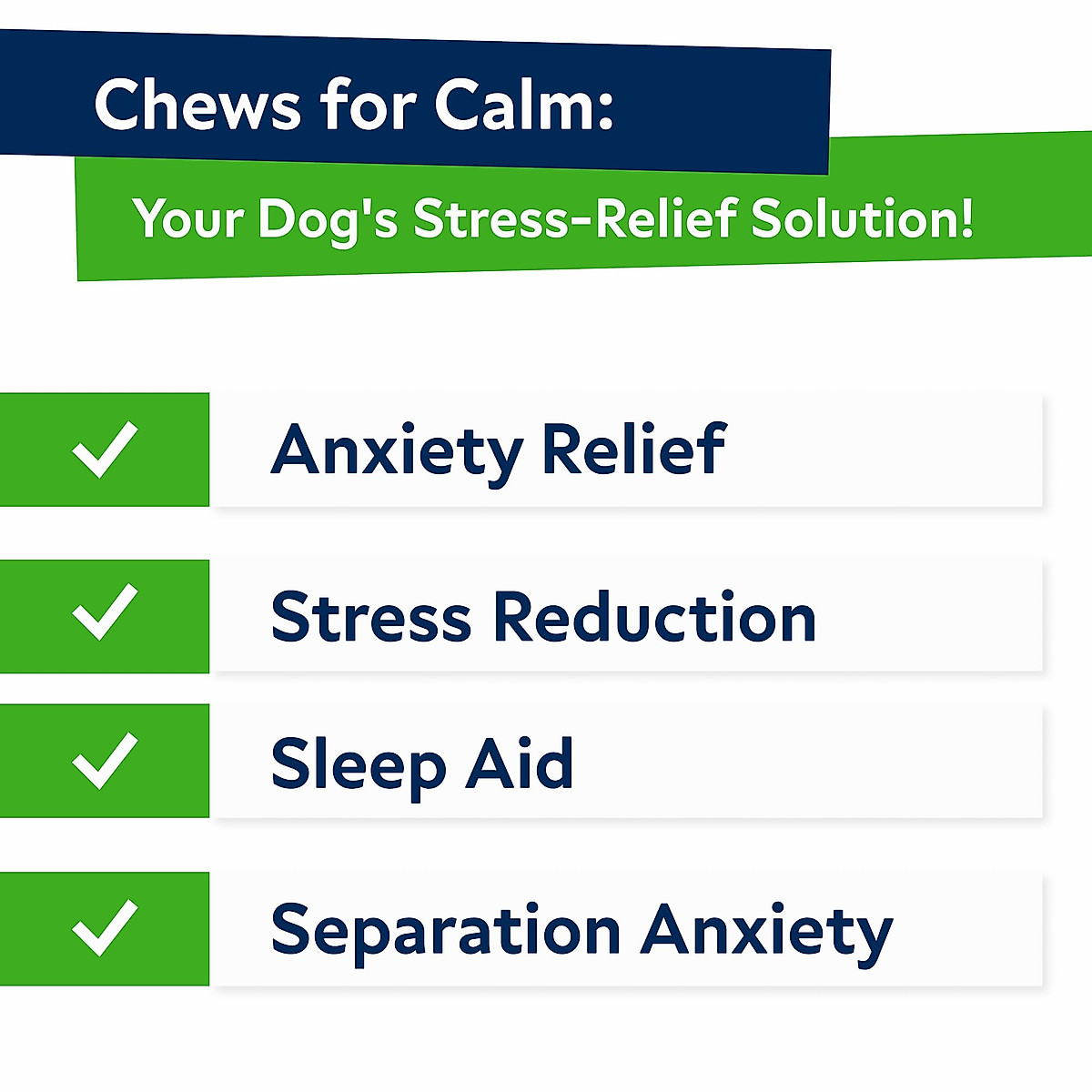 STRELLALAB Vet Formulated Hemp Calming Chews for Dogs - Anxiety Relief Calming Treats - Advanced Melatonin Pet Calm - Natural Sleep Aid & Stress, Separation Anxiety Relief - 120 Treats - Bacon
