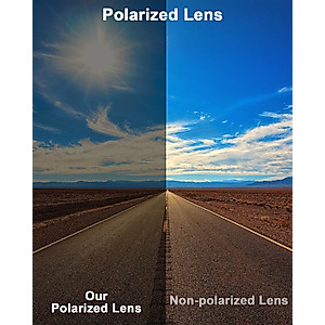 TOODOO 3 Pairs Sport Polarized Sunglasses for Cycling Driving Fishing TAC Lens Sunglasses for Men Women Youth Baseball Running Golf Motorcycle